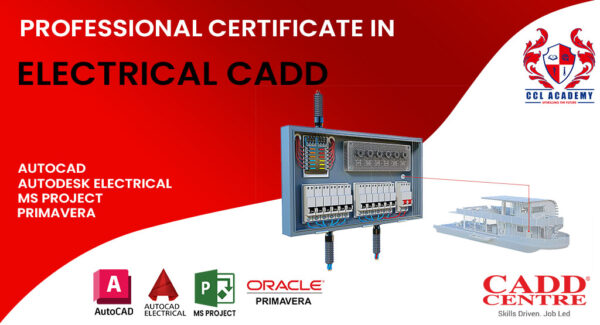 Professional Certificate in Electrical CADD – CADD Centre