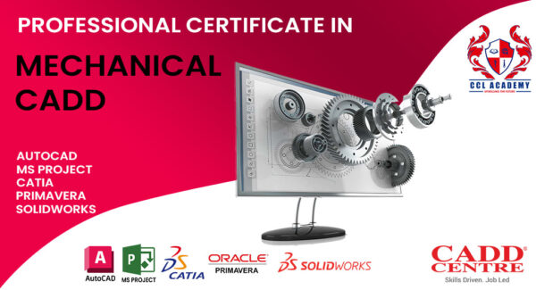 Professional Certificate in Mechanical CADD – CADD Centre